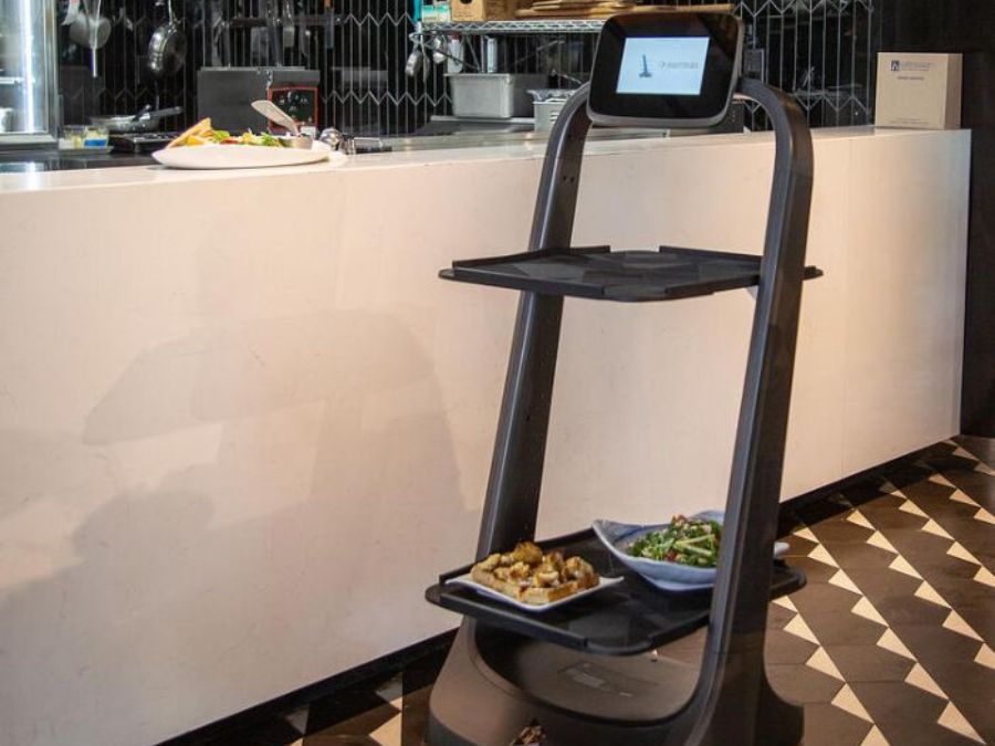 X1 Food Delivery Robot Busser | SoftBank Robotics America